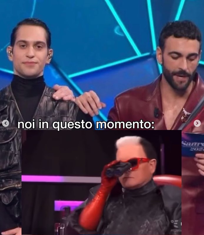 Sind Mahmood und Mengoni ein Paar? Der Hinweis auf Sanremo 2024