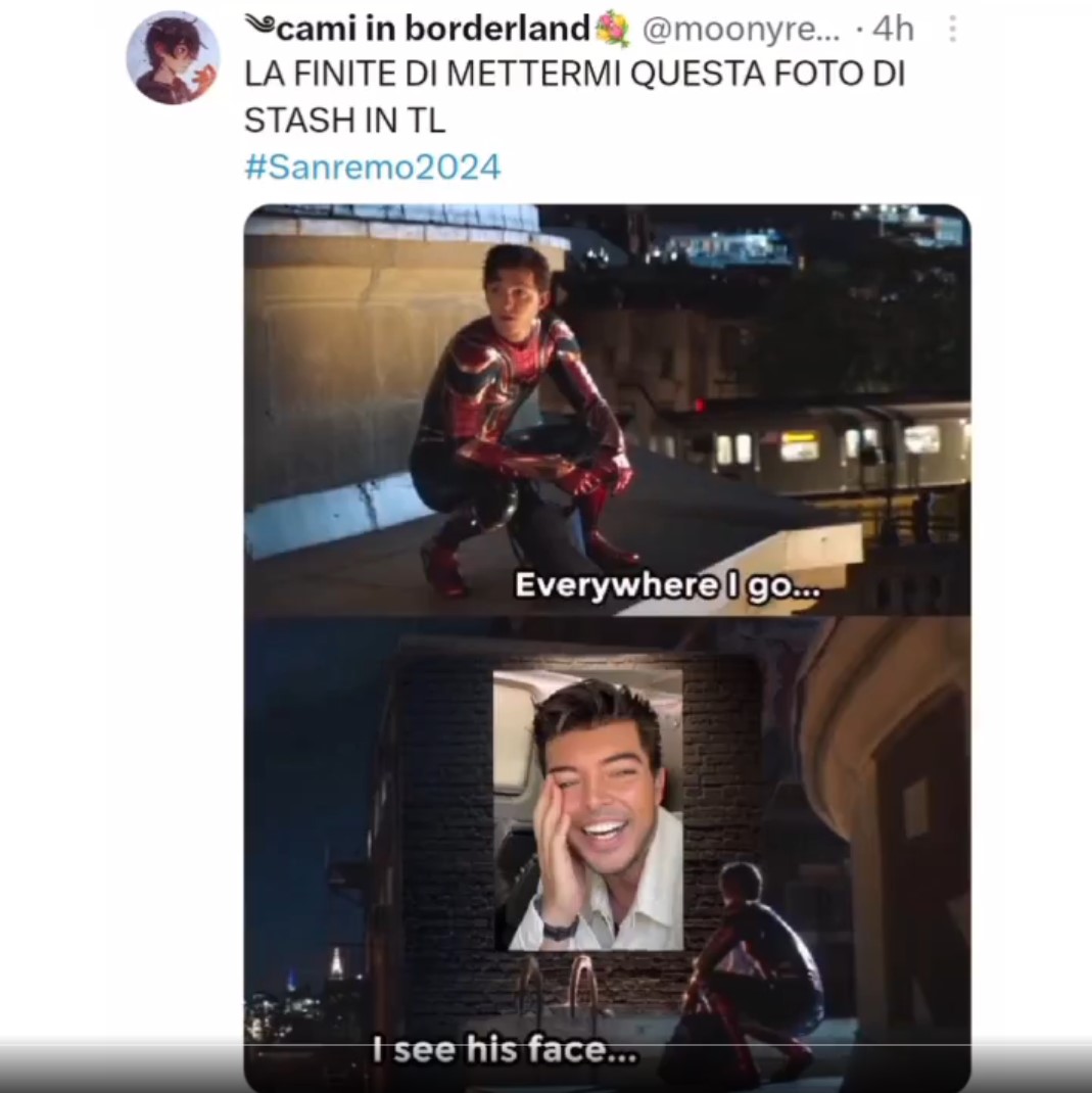 Sanremo 2024, Stashs Gesichts-Meme in den sozialen Medien: Hier ist der ...