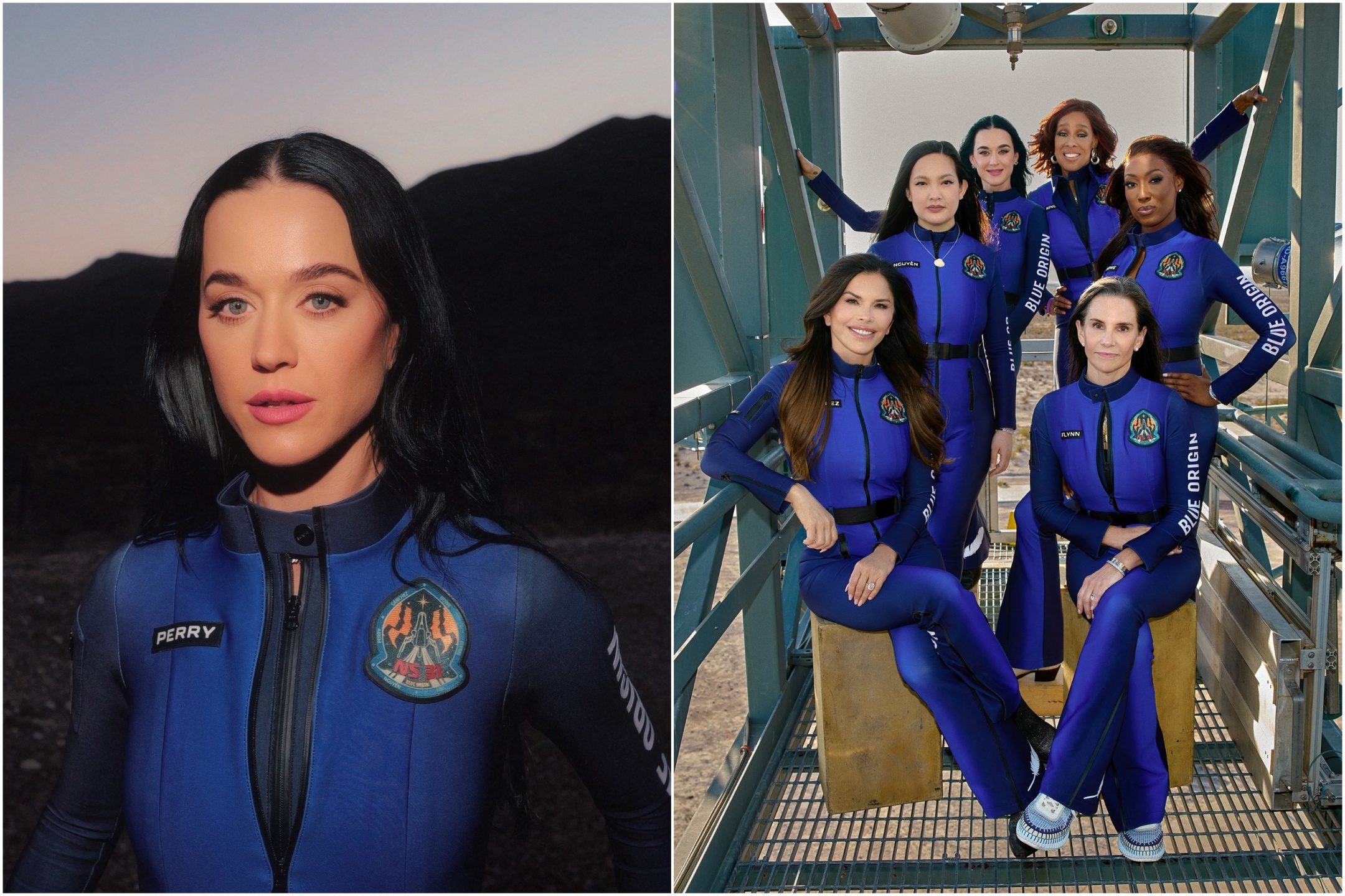 Katy Perry viaja al espacio con Blue Origin: la misión exclusivamente ...